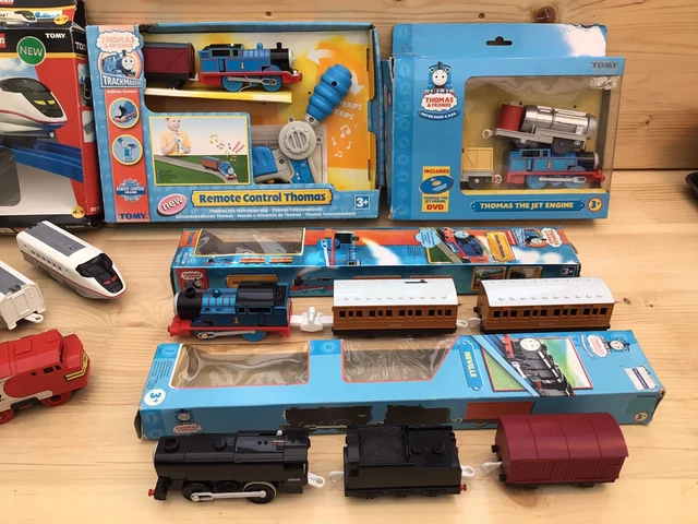 TOMY THOMAS THE Tank Engine Neville Steam & Remote Control Thomas Jet ...
