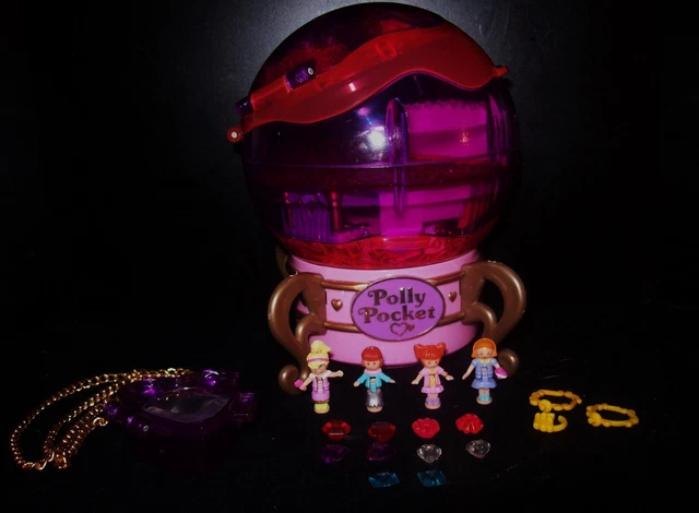 EUC 100% COMPLETE Vintage Polly Pocket Jewel Magic Ball 1996 £0.99 ...