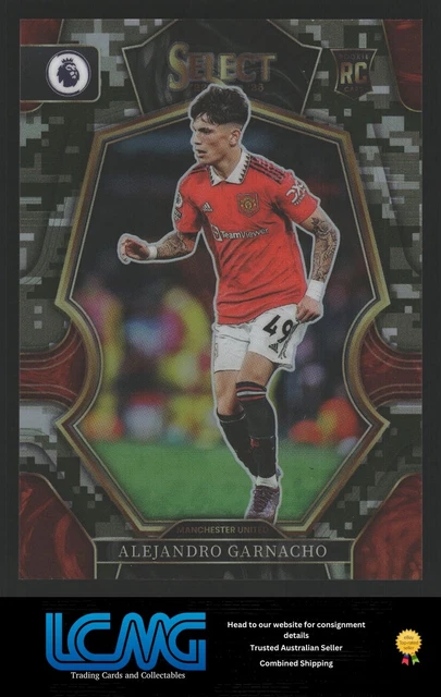 2022-23 PANINI SELECT Premier League #170 Alejandro Garnacho Camo #/199 ...