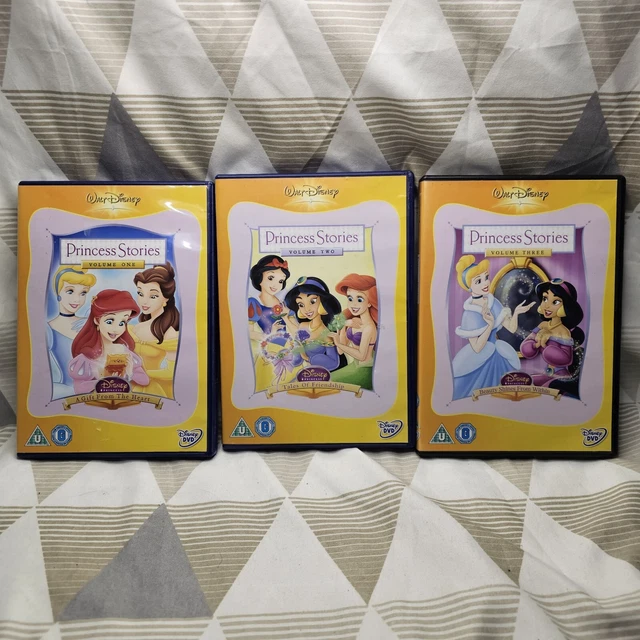DISNEY PRINCESS STORIES - Vol 1-3 DVD Bundle Collection FREE POSTAGE £3 ...