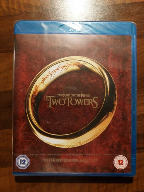 LORD OF THE Rings: The Two Towers (extended 2 Disc edition) Blu Ray ...