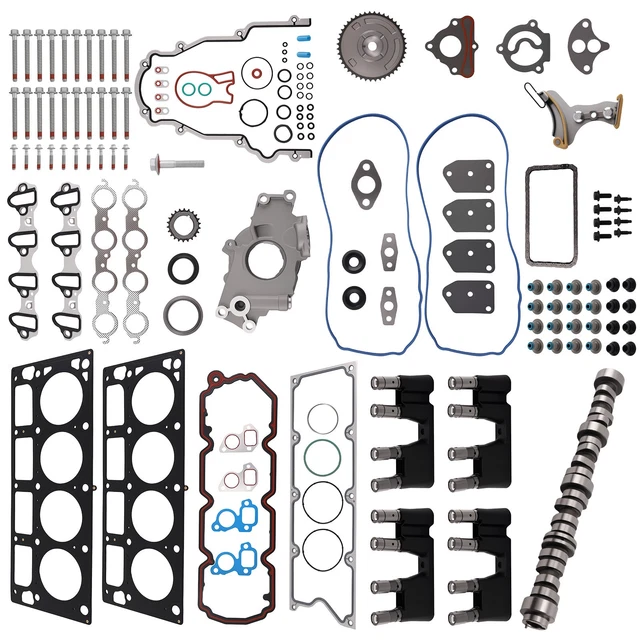 ENGINE REBUILD SET W/ Lifters+Oil Pump+Head Bolts for GMC Sierra 5.3L ...