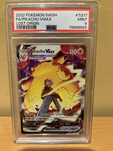 POKÉMON TCG - Pikachu VMAX - Lost Origin TG17/TG30 - Psa 9 $55.00 ...