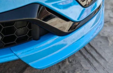 VOLVO S60 V60 R DESIGN front bumper winglets splitters spoiler 2014-18 ...