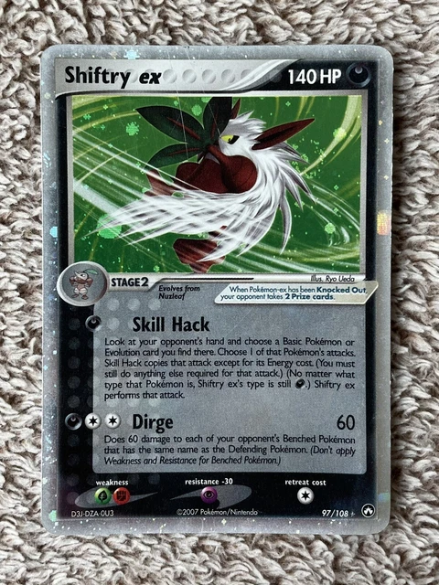 SHIFTRY EX 97/108 Ex Power Keepers Rare Holo Eng Pokémon Card EUR 25,00 ...