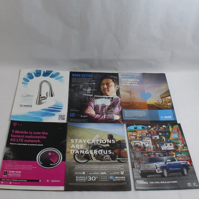 LOT DE 6 Populaires Mécanique Revue Déc/ Jan March Avril May Juin July/Aug 2014 EUR 17,43 ...