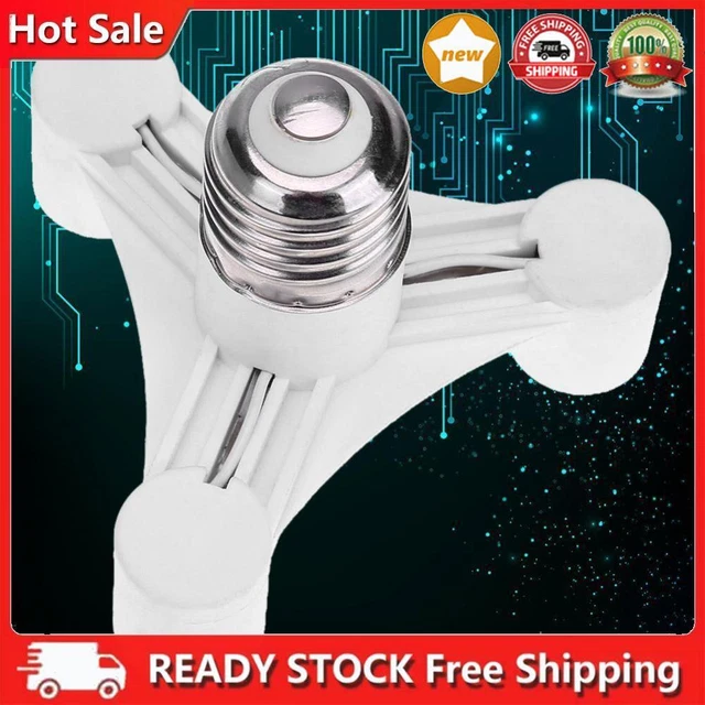 E27 TO E14 Bulb Lamp Light Socket Adapter Splitters Screw Induction ... E27 TO E14 Bulb Lamp Light Socket Adapter Splitters Screw Induction ...