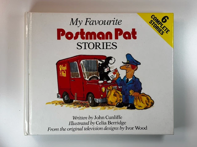 MY FAVOURITE POSTMAN Pat Stories By John Cunliffe Kids Books Stories ...