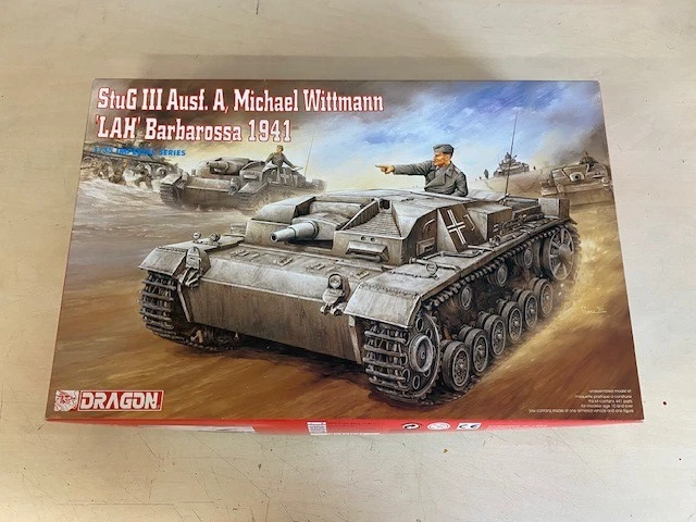 DRAGON 9031 1:35 StuG III Ausf. A Michael Wittmann LAH ungebaut u ...