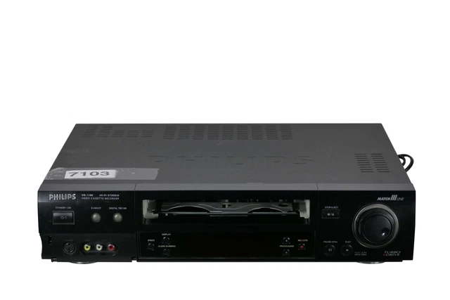 PHILIPS VR1100/02 | Super VHS ET Recorder | Time Base Concealer (TBC ...