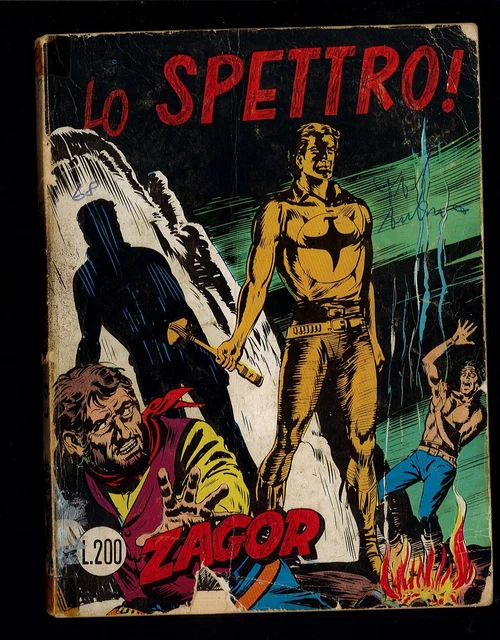ZAGOR ZENITH GIGANTE Originale N.119 Lo Spettro! CEPIM 1971 EUR 3,99 ...