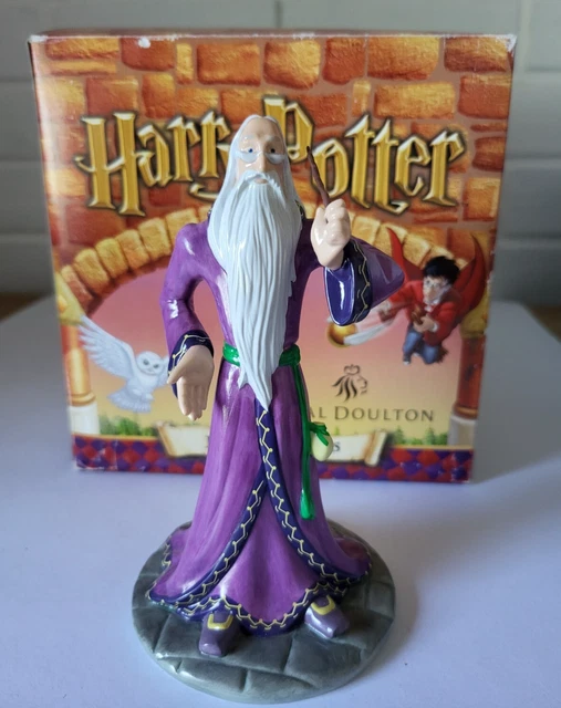 BOXED ROYAL DOULTON Harry Potter Official Headmaster Albus Dumbledore ...