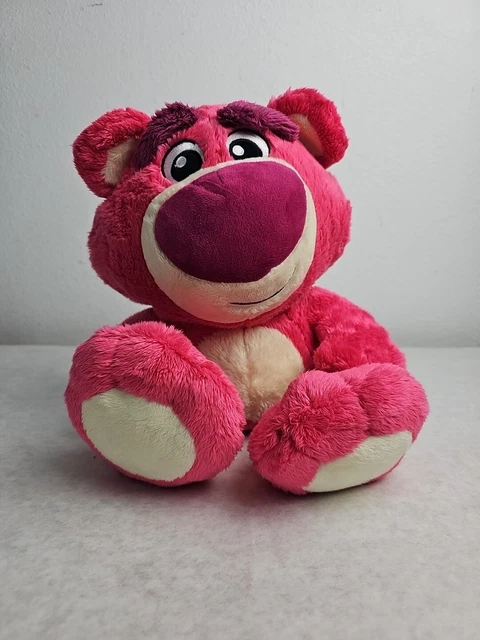 DISNEY PARKS TOY Story Big Feet Lotso Bear Plush Pink Teddy 14" £28.52 ...