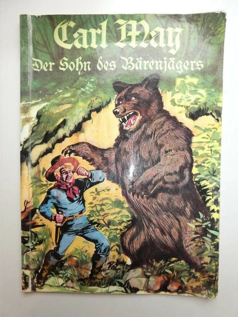 CARL MAY: DER Sohn des Bärenjägers - Quäker Sammelbilderalbum Nr. 8 EUR ...