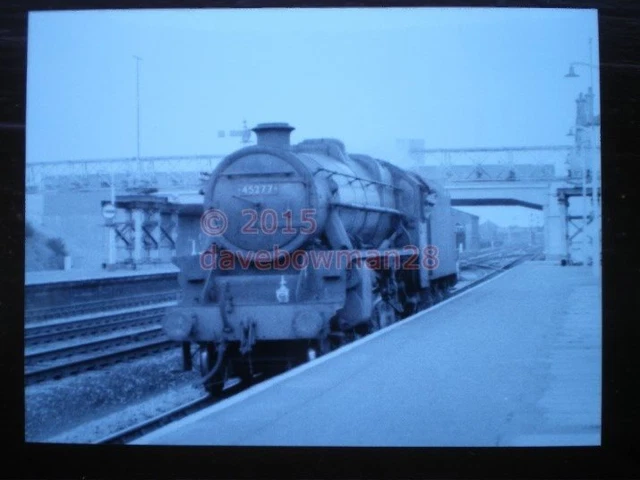 PHOTO LMS Stanier Black Five 4-6-0 45277 At Newbury 1965 £0.99 ...