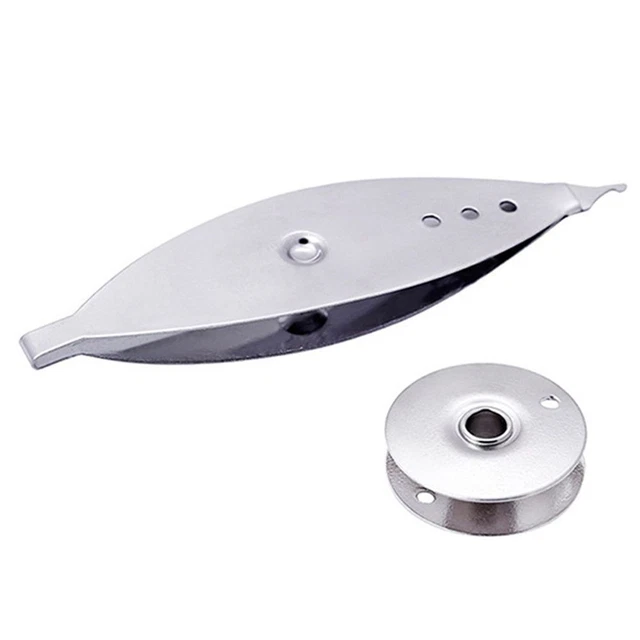 TOOLS HANDMADE EMBROIDERY Bobbins Metal Shuttle Sewing Shuttle Core ...