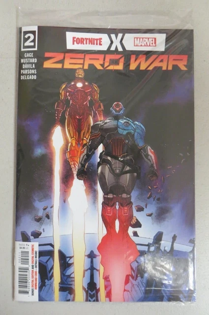 FORTNITE X MARVEL Zero War #2 Sealed Code Intact Iron Man Spider-Man ...
