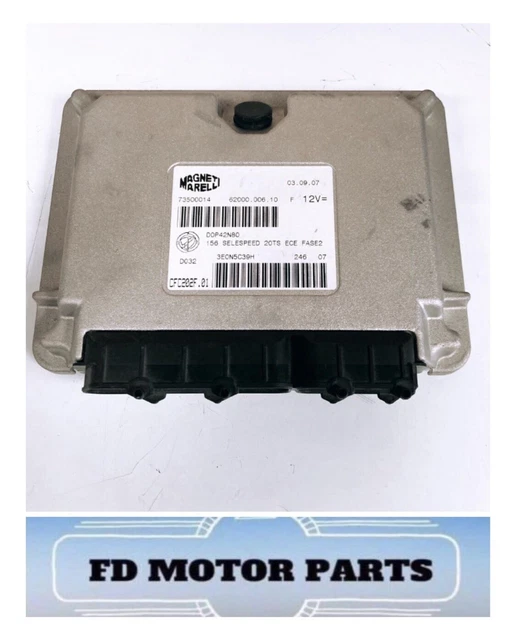 ALFA ROMEO 156 Selespeed Ecu 73500014 CFC202F.01 Gearbox Control Unit ...