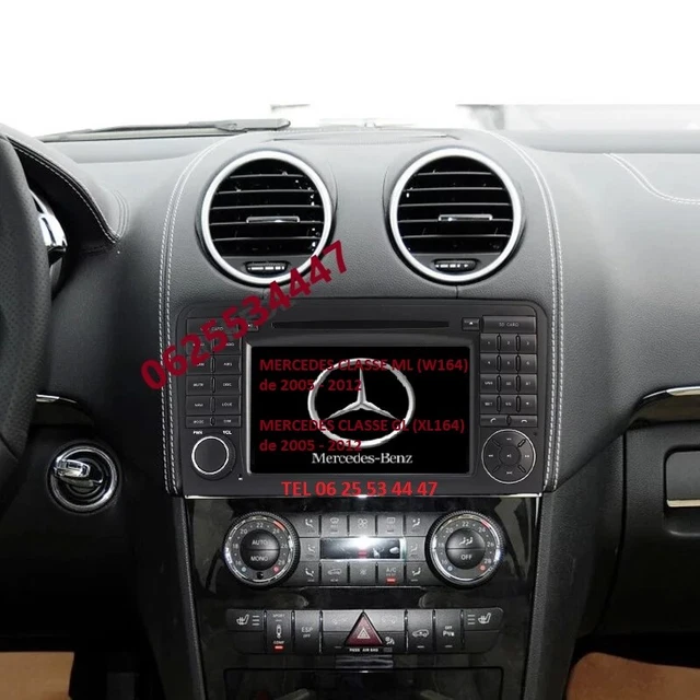 AUTORADIO ANDROID GPS WIFI USB BLUETOOTH MERCEDES BENZ ML W164/ GL X164 ...