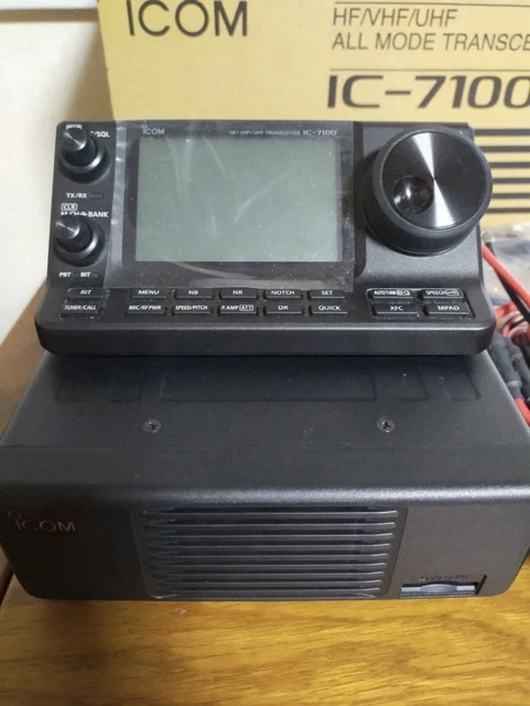 ICOM IC-7100 HAM Radio 100W HF/VHF/UHF All Mode Mobile Transceiver ...