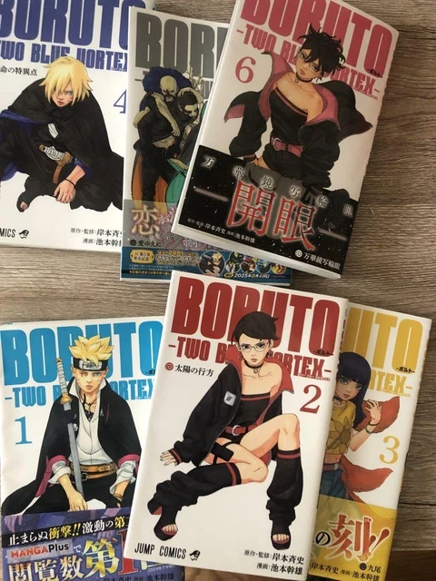 BORUTO TWO BLUE VORTEX Comic Manga vol.1-6 Book set NARUTO Kishimoto Japanese $85.92 - PicClick CA