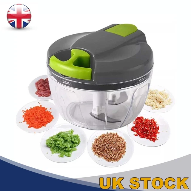520ML MANUAL FOOD Chopper Pull String Pull Chop Hand Food Shredder £8. ...
