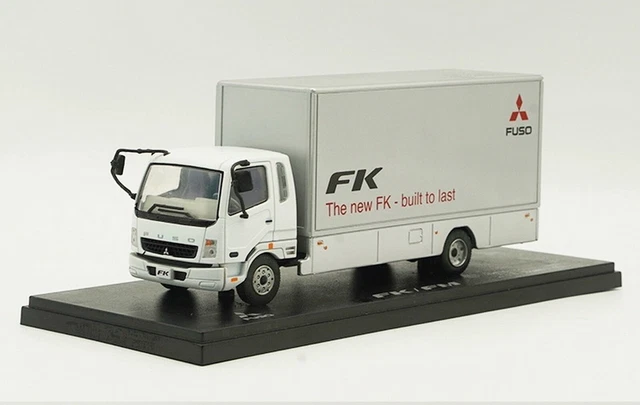 1/43 SCALE MITSUBISHI FUSO FK FIGHTER Truck Silver Diecast Car Model ...