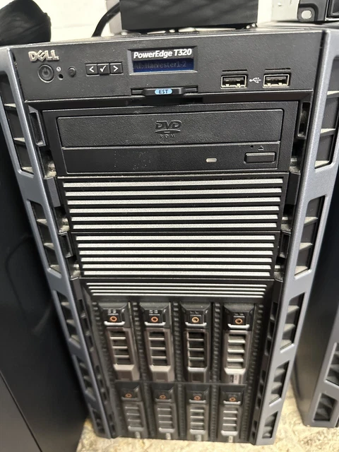 DELL POWEREDGE T320 Server. V.Quiet Truenas Proxmox Homelab etc YOU ...