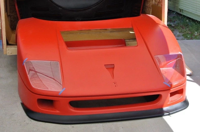 FERRARI F40 LM / Competizione Front Bonnet / Hood / Clip / Shell £7,920 ...