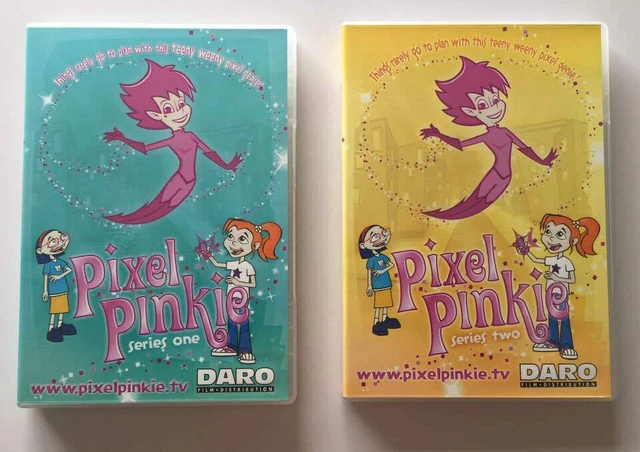 PIXEL PINKIE DVDS - Season 1 & 2 The Pixel Genie NEW - 6 discs Aussie ...