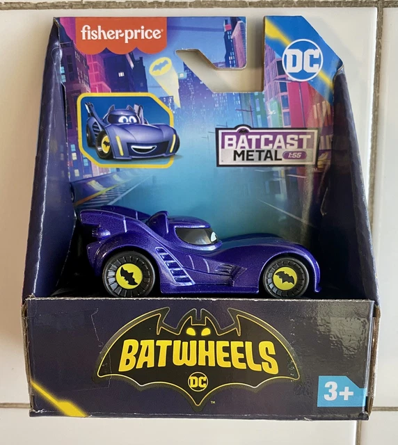 BAM THE BATMOBILE 2023 BATWHEELS Fisher-Price/DC Comics 1:55 Scale ...