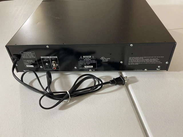 SONY CDP-CE500 CD Multi 5 Disc Changer Carousel Player With Remote ...