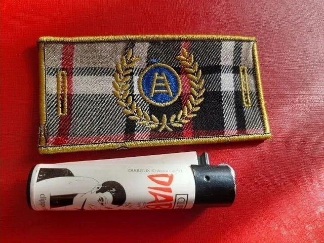 HELLAS VERONA TOPPA Patch Ultras Tartan Alloro 5Cm X 10 Cm EUR 7,50 ...