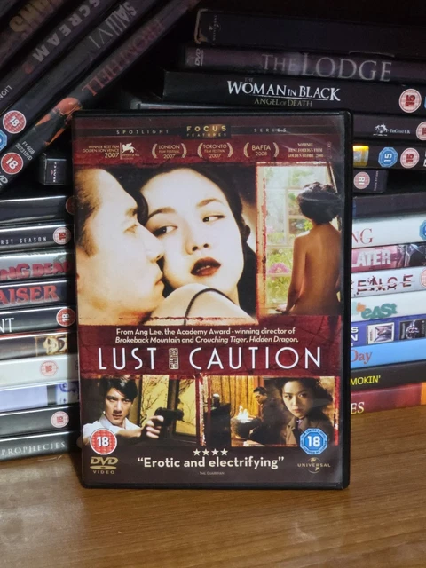 LUST, CAUTION DVD [2008] Mandarin Language Film, Tony Leung, Tang Wei £3.42 - PicClick UK