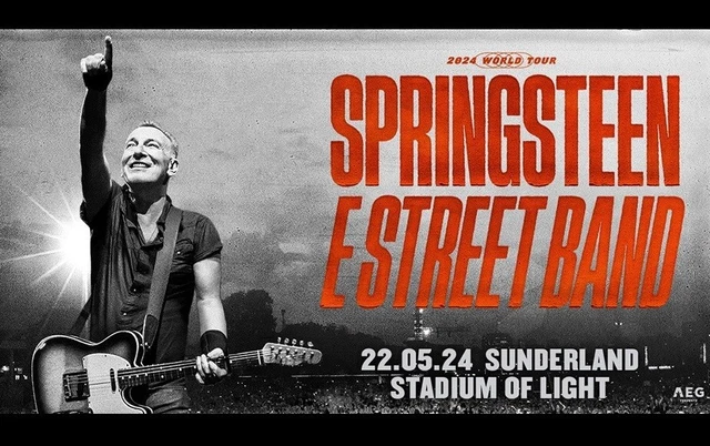 SPRINGSTEEN E STREET Band 2024 World Tour Fridge Magnet 22 May ...