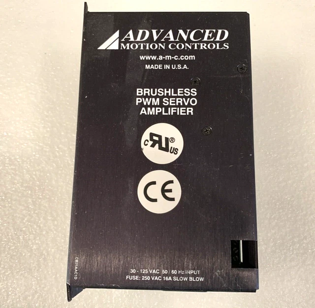 ADVANCED MOTION CONTROLS CB25AAC1D Brushless PWM Servo Amplifier $65.00 ...