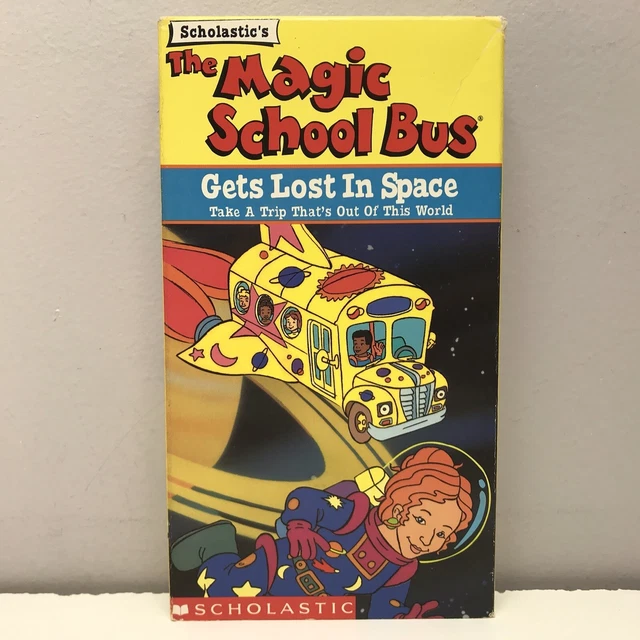 MAGIC SCHOOL BUS Gets Lost In Space VHS Video Tape PBS Kids *BUY 2 GET ...