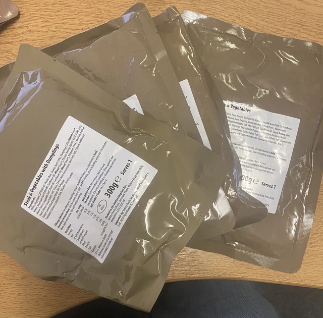 BRITISH ARMY MOD Ration Pack Food/Camping Survival Scouts Hiking DofE £ ...