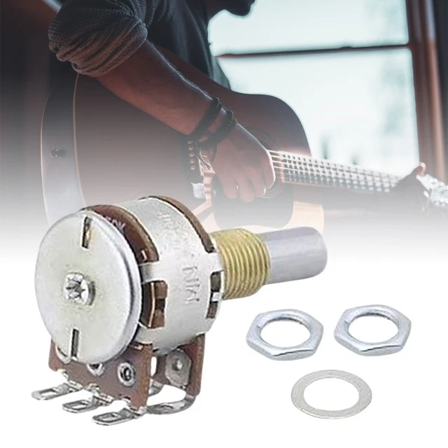 MN250K/MN500K DOUBLE GANGED Guitar Potentiometer For Guitar Bass Sound ...