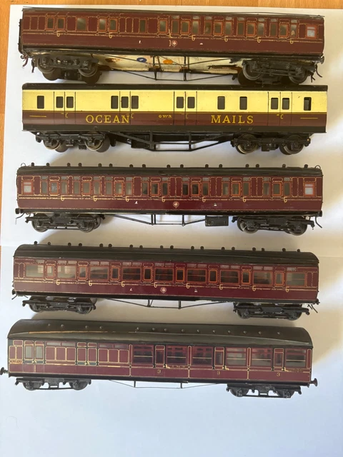 GWR KIT BUILT - 00 gauge Coaches £104.68 - PicClick UK