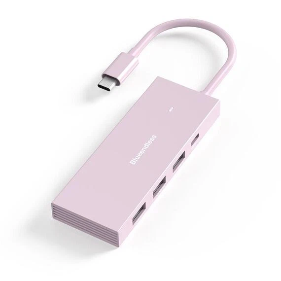 BLUEENDLESS 4K60HZ + Type-C Data Port Docking Station USB 3.0 Splitter ...