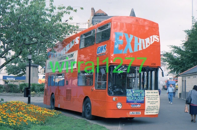ORIGINAL BUS PHOTOGRAPHIC negative GM Buses South Atlantean A106 ...