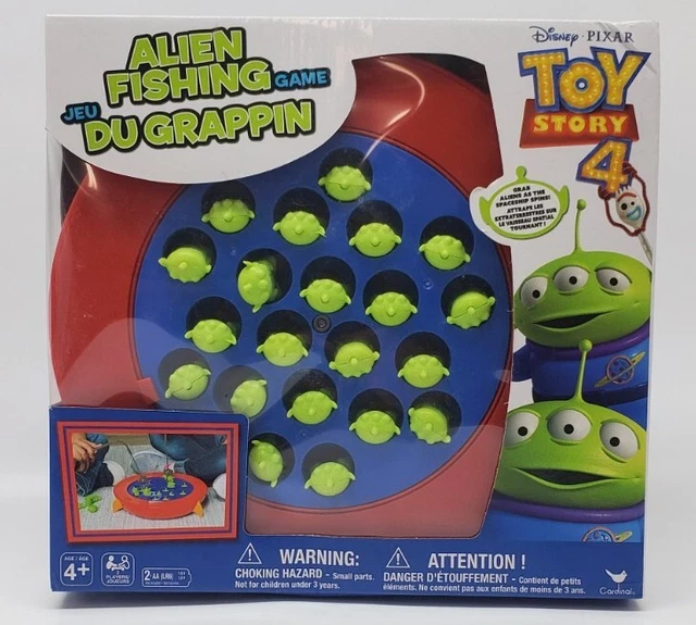 DISNEY PIXAR TOY Story 4 ALIEN Fishing Classic Game 2 players Age 4 ...
