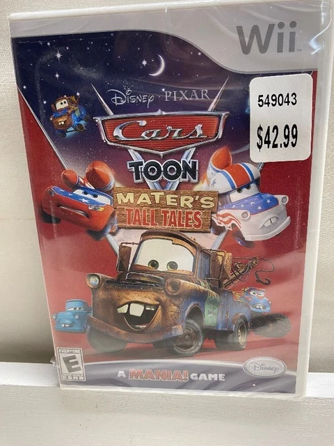 CARS TOON MATER'S Tall Tales~ PIXAR NINTENDO Wii, 2006~ NEW, SEALED £14 ...