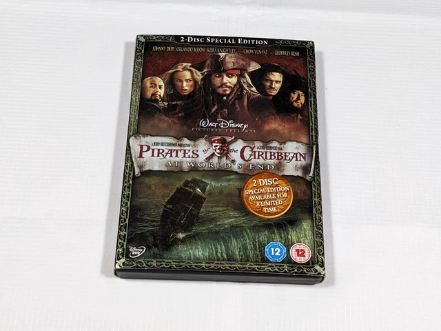PIRATES OF THE Caribbean: At Worlds End, 2 disc Special Edition (DVD ...