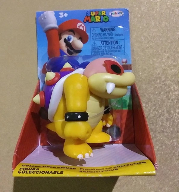 SUPER MARIO ROY Koopa 2.5” Figure World of Nintendo Jakks Pacific New £ ...