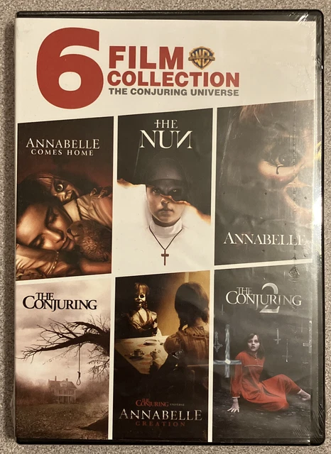 CONJURING UNIVERSE 6-FILM Collection Dvd Set, Annabelle 1-3, Conjuring ...