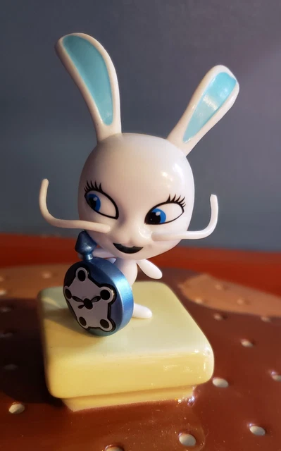 RARE MIRACULOUS LADYBUG Miracle Box Fluff Rabbit Bunny Kwami Toy Figure ...