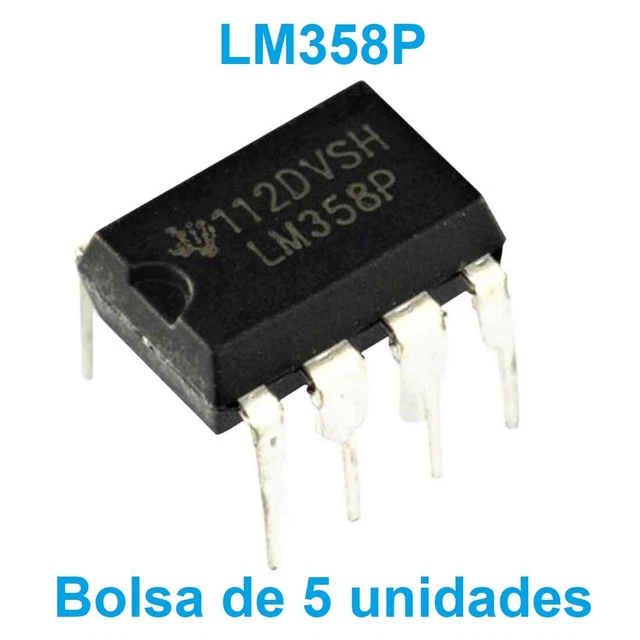 CIRCUITO INTEGRADO LM358P - Amplificador Operacional Dual - Bolsa De 5 Unidades EUR 2,99 ...