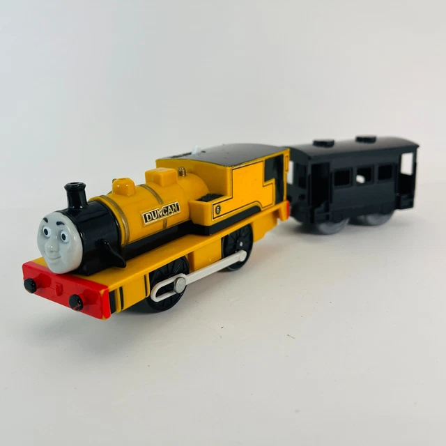 THOMAS & FRIENDS DUNCAN TrackMaster Motorized Train Engine + Black ...